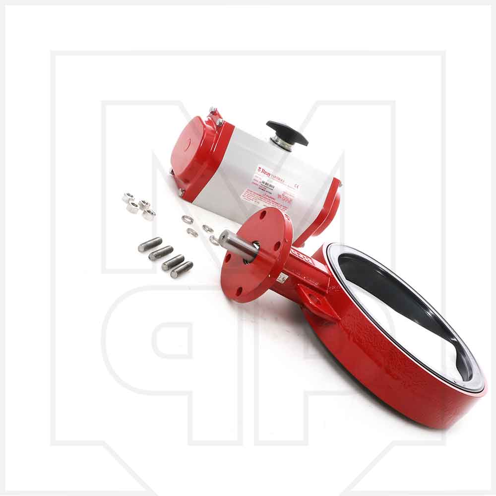 MPParts | Bray BRAY-12B 12in Butterfly Valve and Actuator Assembly ...