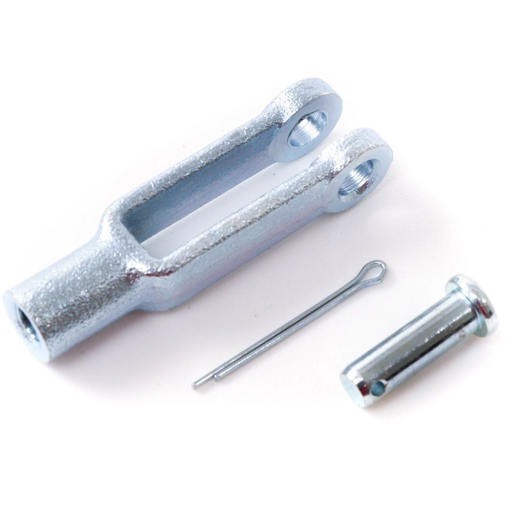 MPParts | McNeilus 0000800 1/4in-28 Cable Clevis Assembly | 0000800
