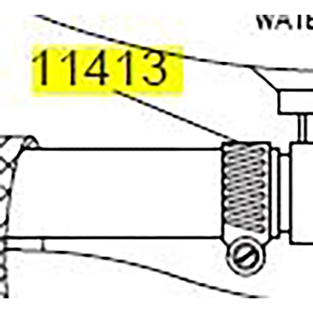 MPParts | Terex 11413 Clamp,Hose,13/16 To 1-1/2 | 11413