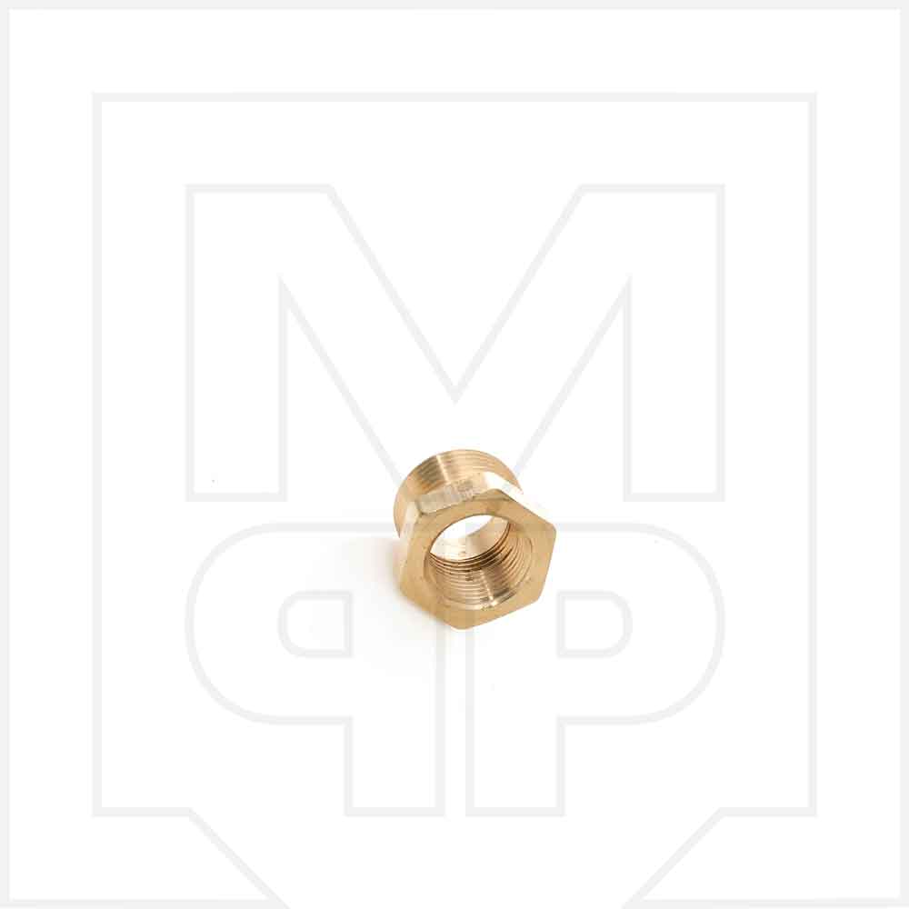 MPParts | Automann 177.9119 1in MNPT x .75in FNPT Brass Reducer Bushing ...