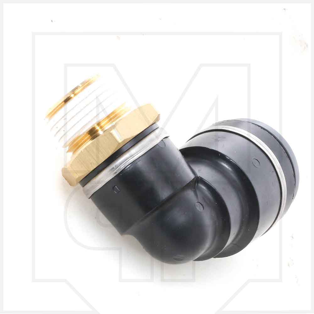 MPParts | Terex 30446 Elbow 90 Fitting 1/2" MPT x 3/4" Tube | 30446