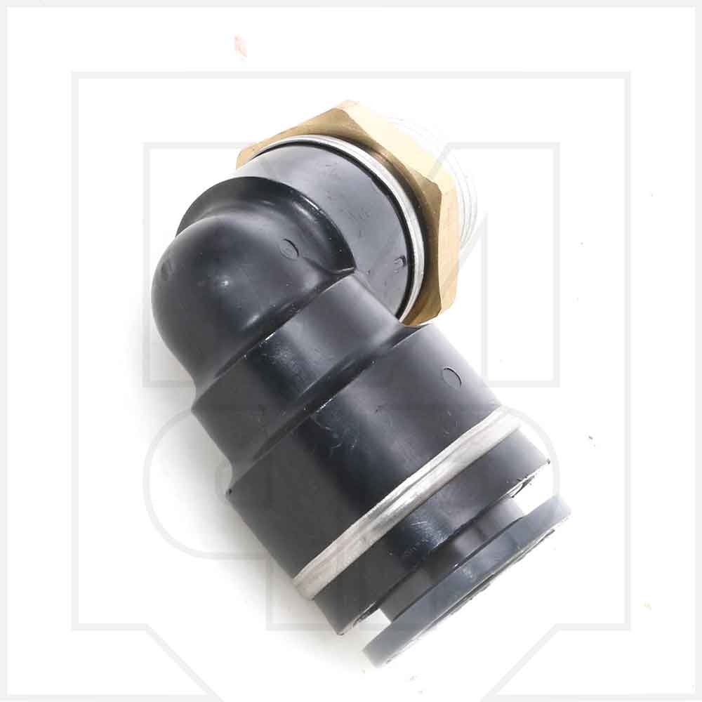 MPParts | Terex 30446 Elbow 90 Fitting 1/2" MPT x 3/4" Tube | 30446