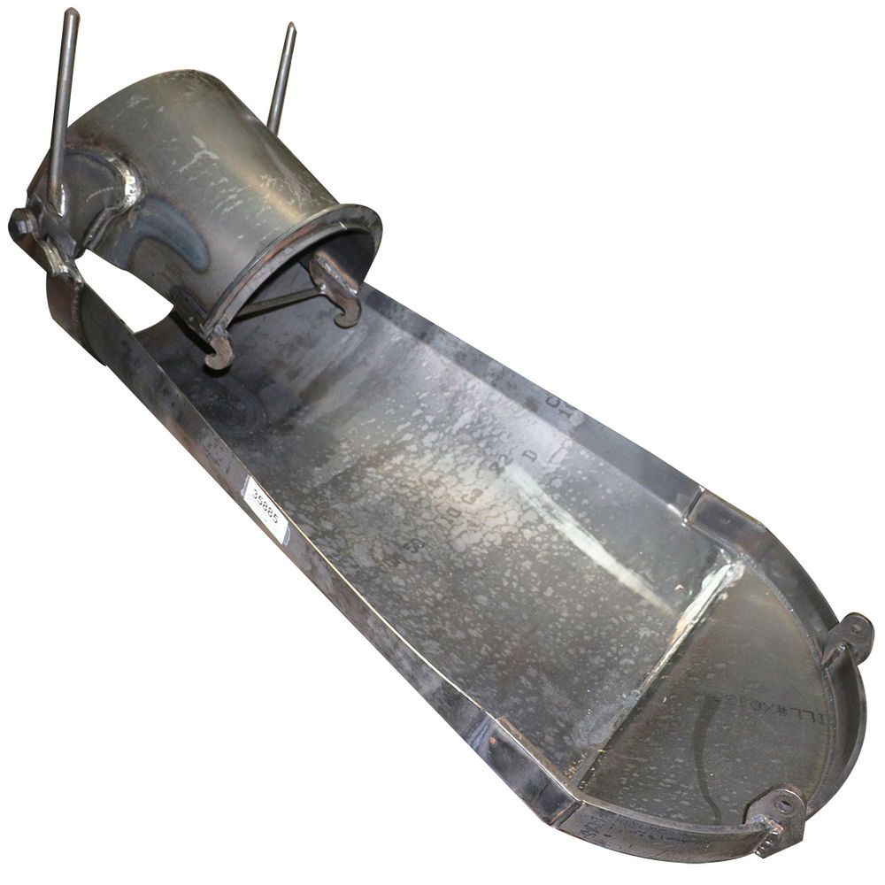 MPParts | 17157 Main and Fold Back Chute Assembly for Std Ext Chutes ...