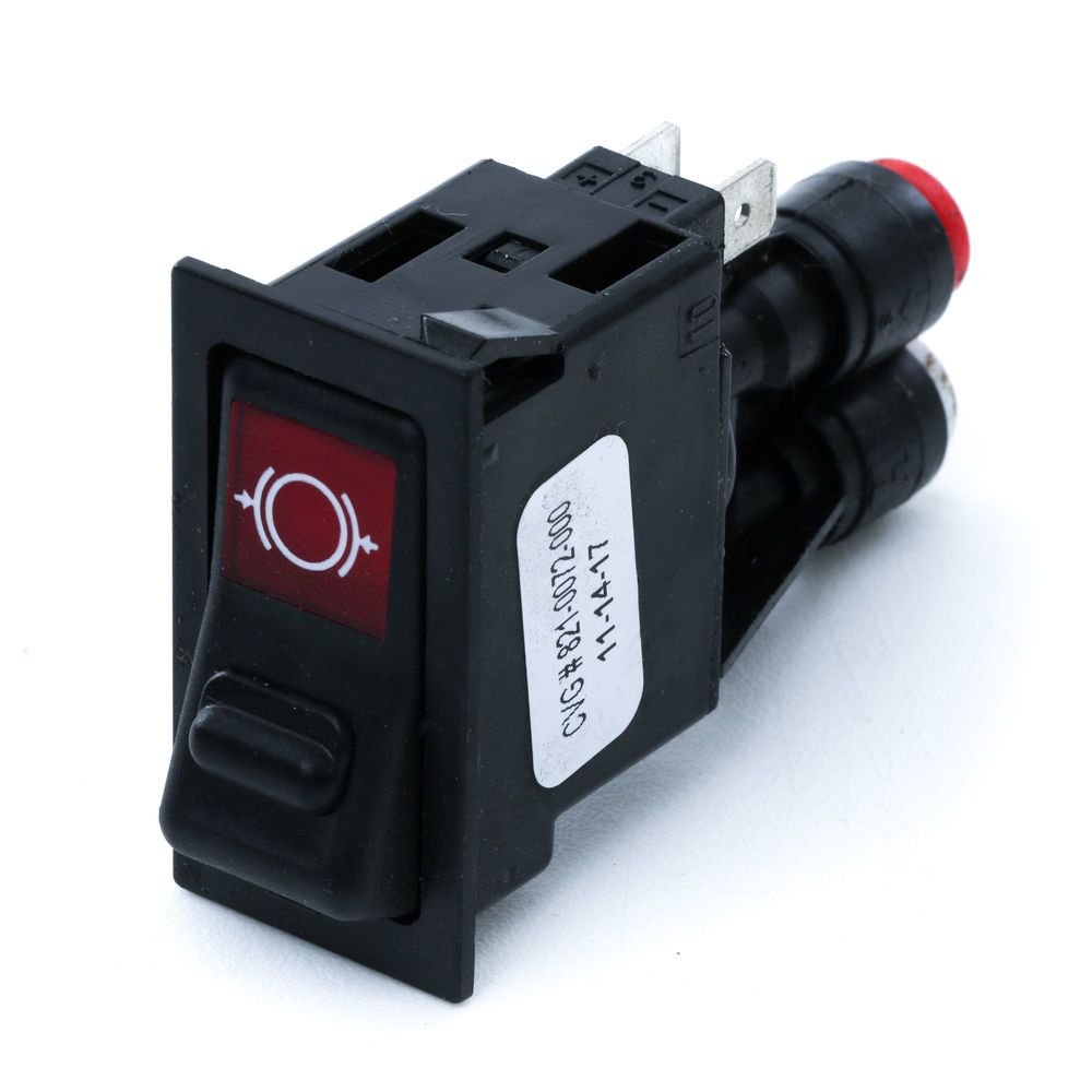 MPParts | Terex 28078 Red Rocker Air Switch For All Wheel Brake | 28078