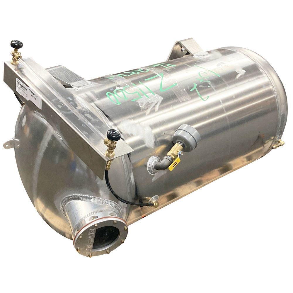 MPParts | Terex 29761 Aluminum Single Fill 150 Gallon Water Tank ...