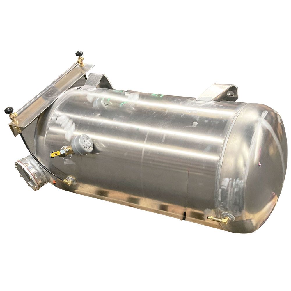MPParts | Terex 29761 Aluminum Single Fill 150 Gallon Water Tank ...
