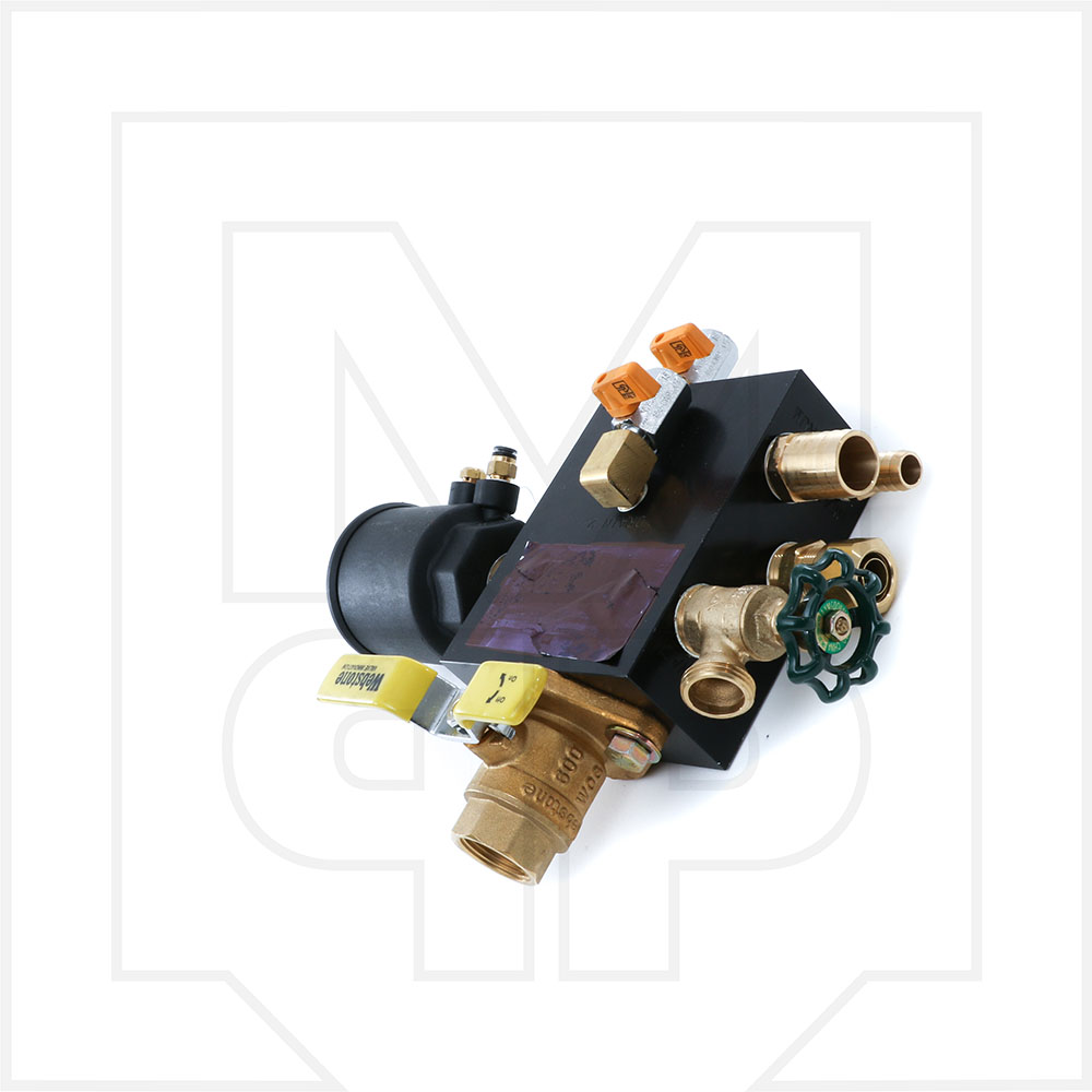 MPParts | Terex 30341 Heated Water Plumbing Block Assembly Manifold | 30341