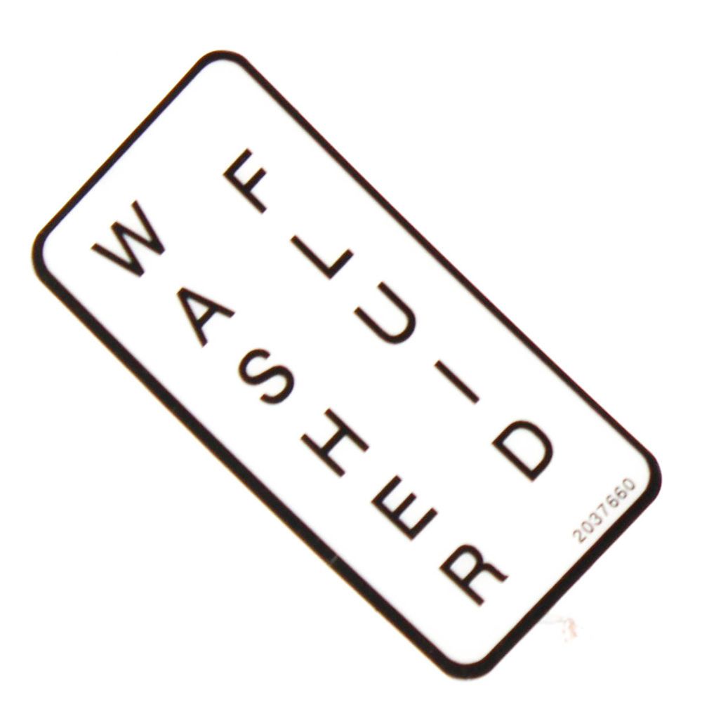 MPParts | Oshkosh 2037660 Washer Fluid Label | 2037660