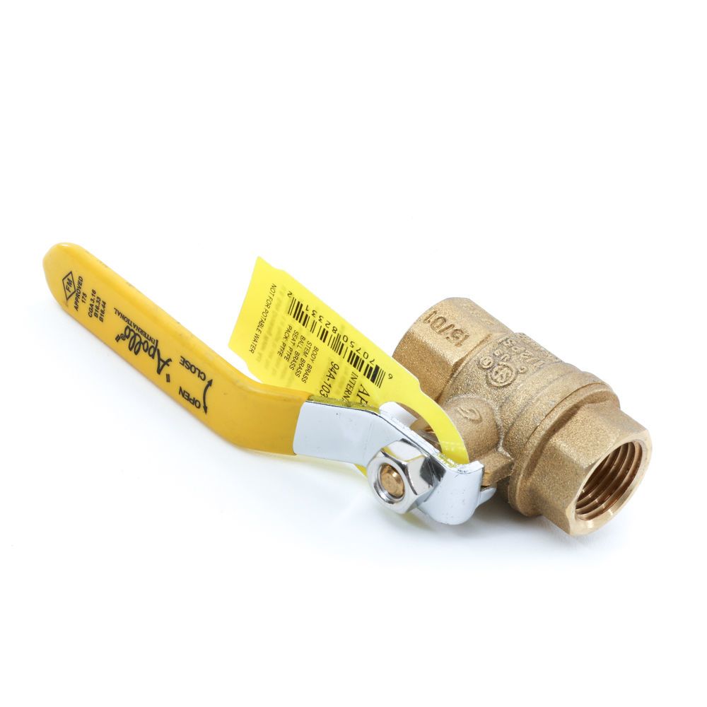 MPParts | Apollo 94A-103-01 .5in Brass 2-Piece Ball Valve | 94A10301