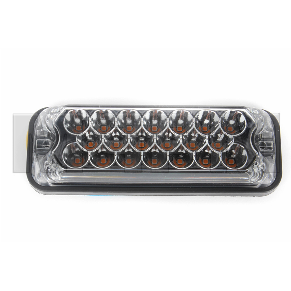 MPParts | Ecco 3811A Surface Mount Directional Amber LED 12-24VDC | 3811A