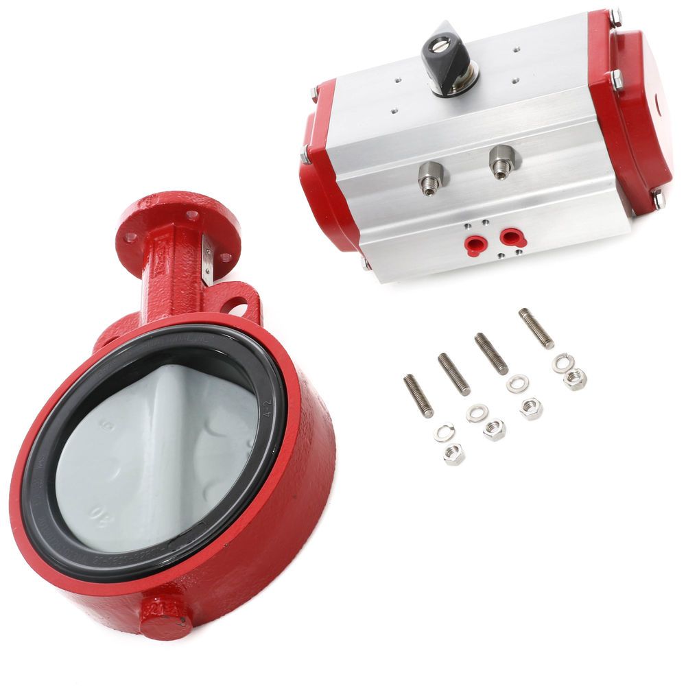 MPParts | Bray BRAY-6BW 6in Butterfly Valve and Actuator Assembly for ...