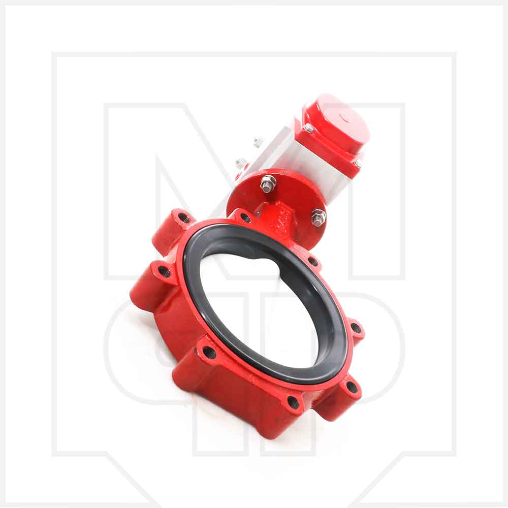 MPParts | Bray 8in Plant Butterfly Valve and Actuator Assembly Full Cut ...