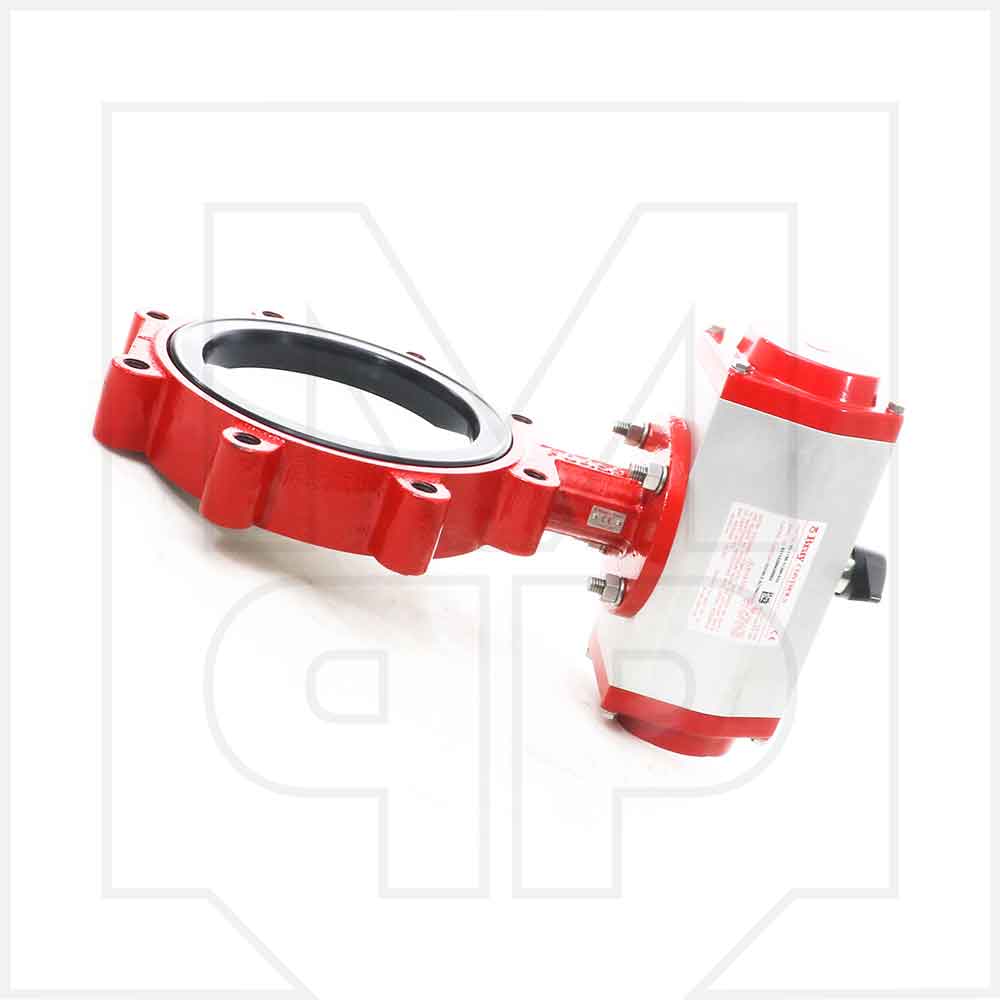 MPParts | Bray 8in Plant Butterfly Valve and Actuator Assembly Full Cut ...