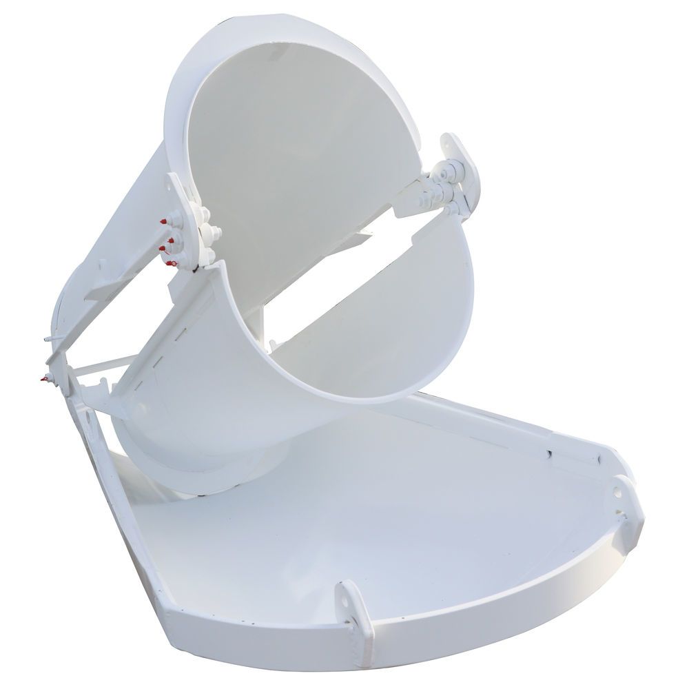 MPParts | Terex 35889-P Power Chute Assembly Std Powder Coated White ...