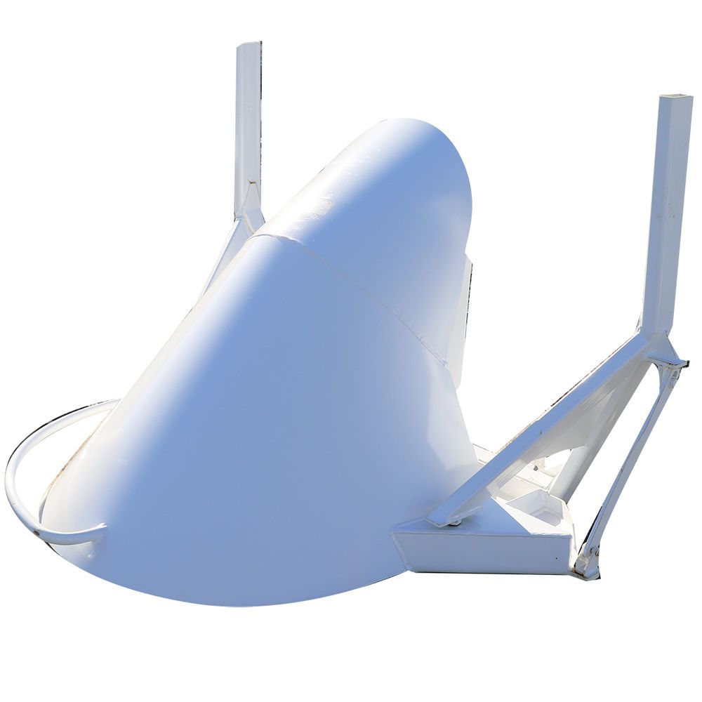 MPParts | Terex Advance 31655P Charge Hopper - Powder Coated White | 31655P