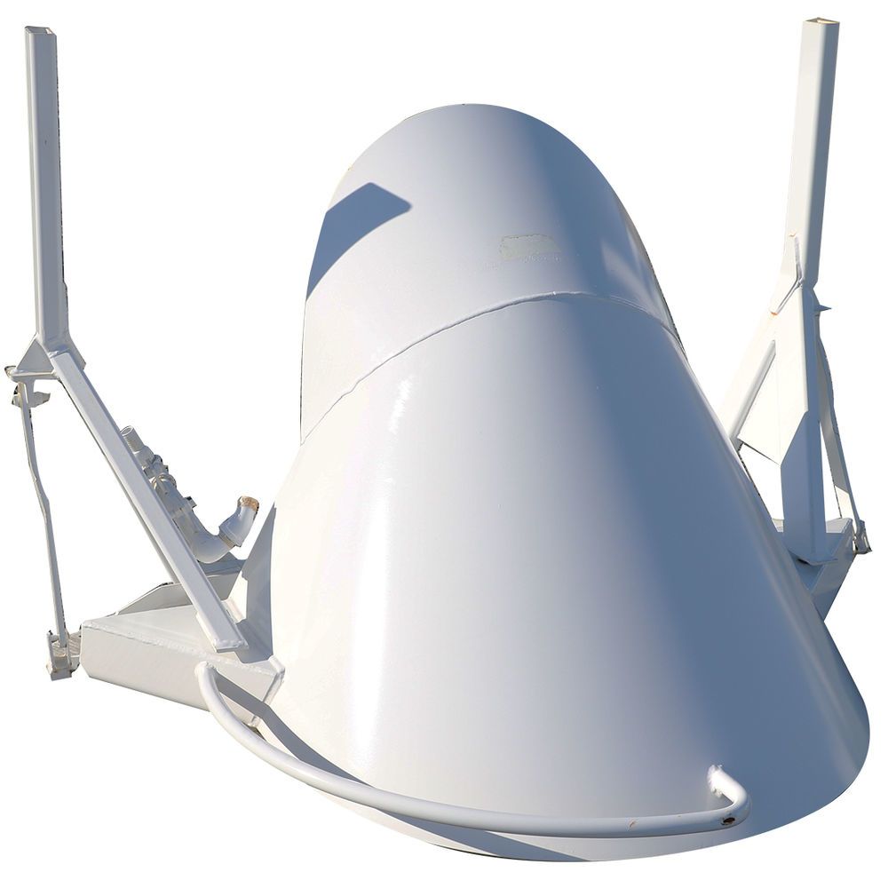 MPParts | Terex Advance 31655P Charge Hopper - Powder Coated White | 31655P