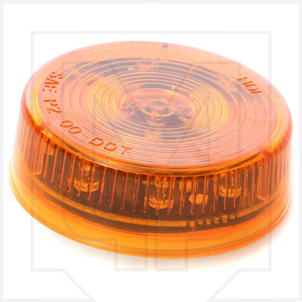MPParts | Truck-Lite 10375Y MCL58 7LED Amber 2 1/2"Rd Marker | 10375Y